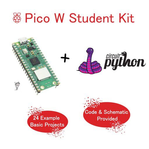 Pico W Student Kit - CircuitPython for Beginner